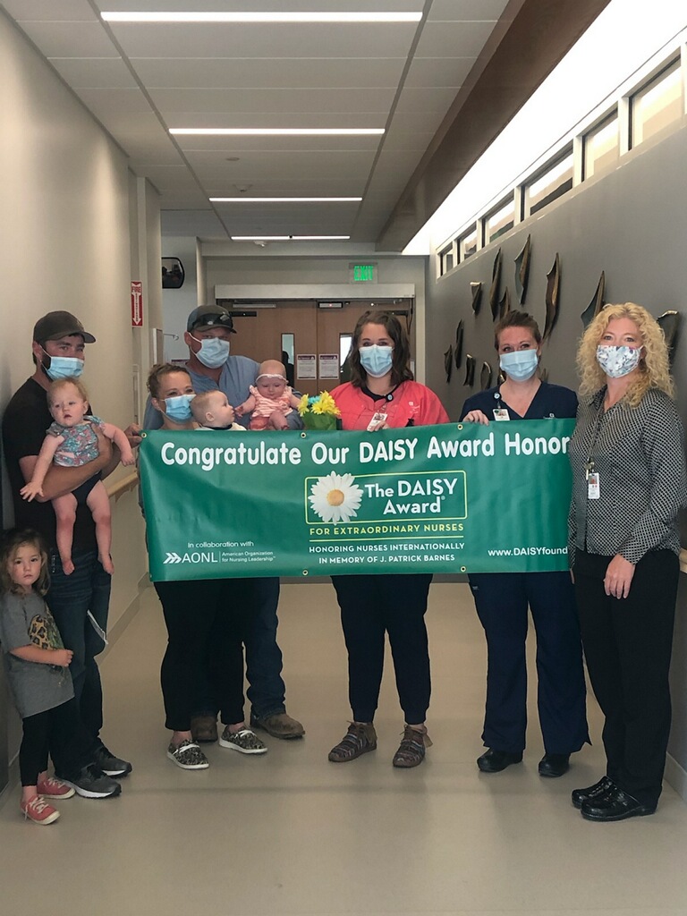 CCH awarded the DAISY Award to Sam Schell, RN
