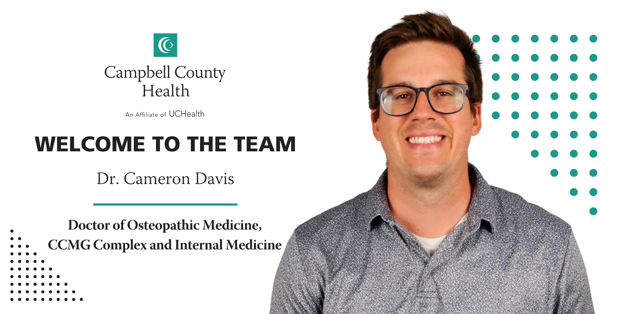 Campbell County Medical Group Welcomes Dr. Cameron Davis to Complex and ...